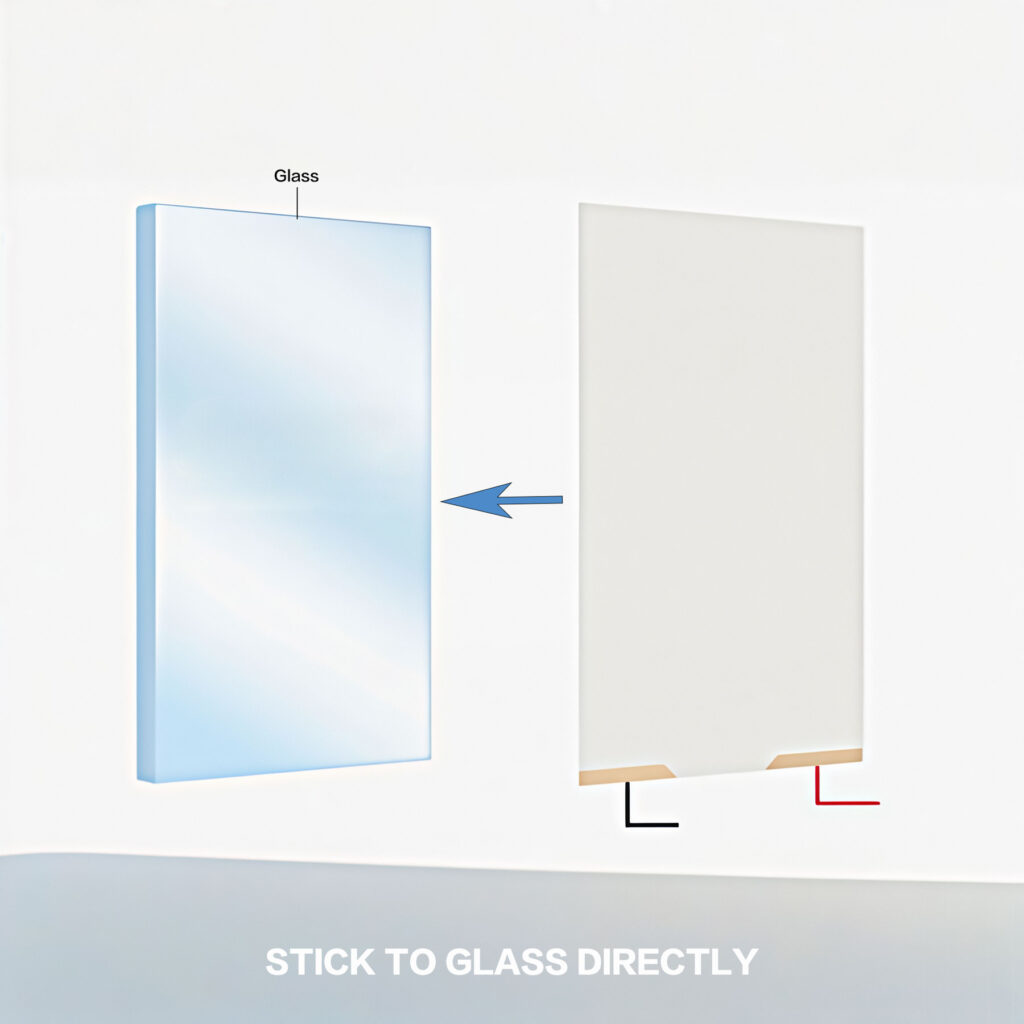 A4 White Self-adhesive PDLC Film Sample – Switchable PDLC glass | Smart ...